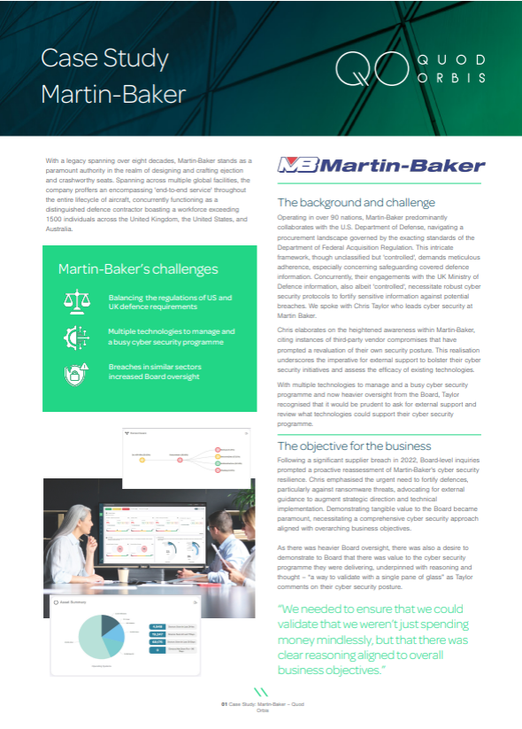 Martin Baker ScreenShot | Quod Orbis